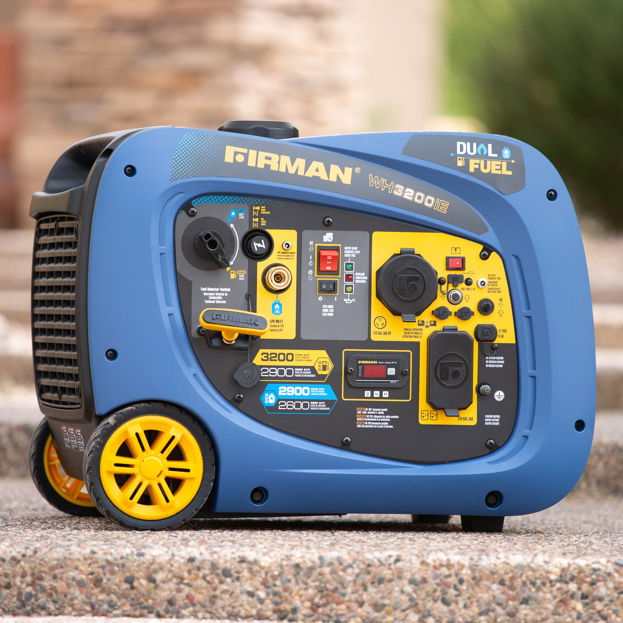 Firman 3,200 W Dual Fuel Inverter Generator